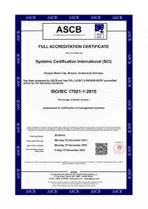 Accreditation – Systems Certification